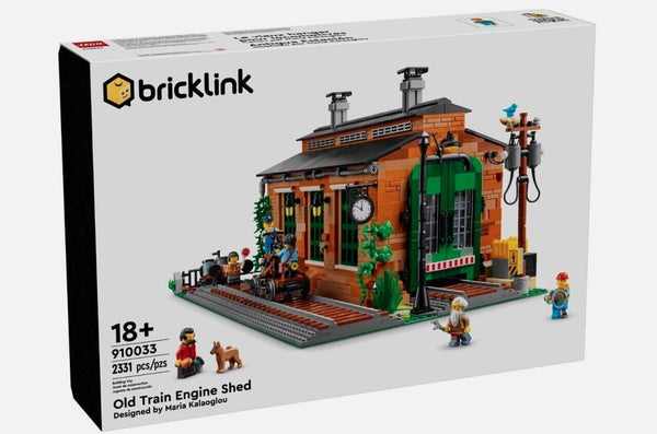 LEGO® mieten | LEGO® Bricklink - Alter Lokschuppen (910033) / 2 Wochen ...